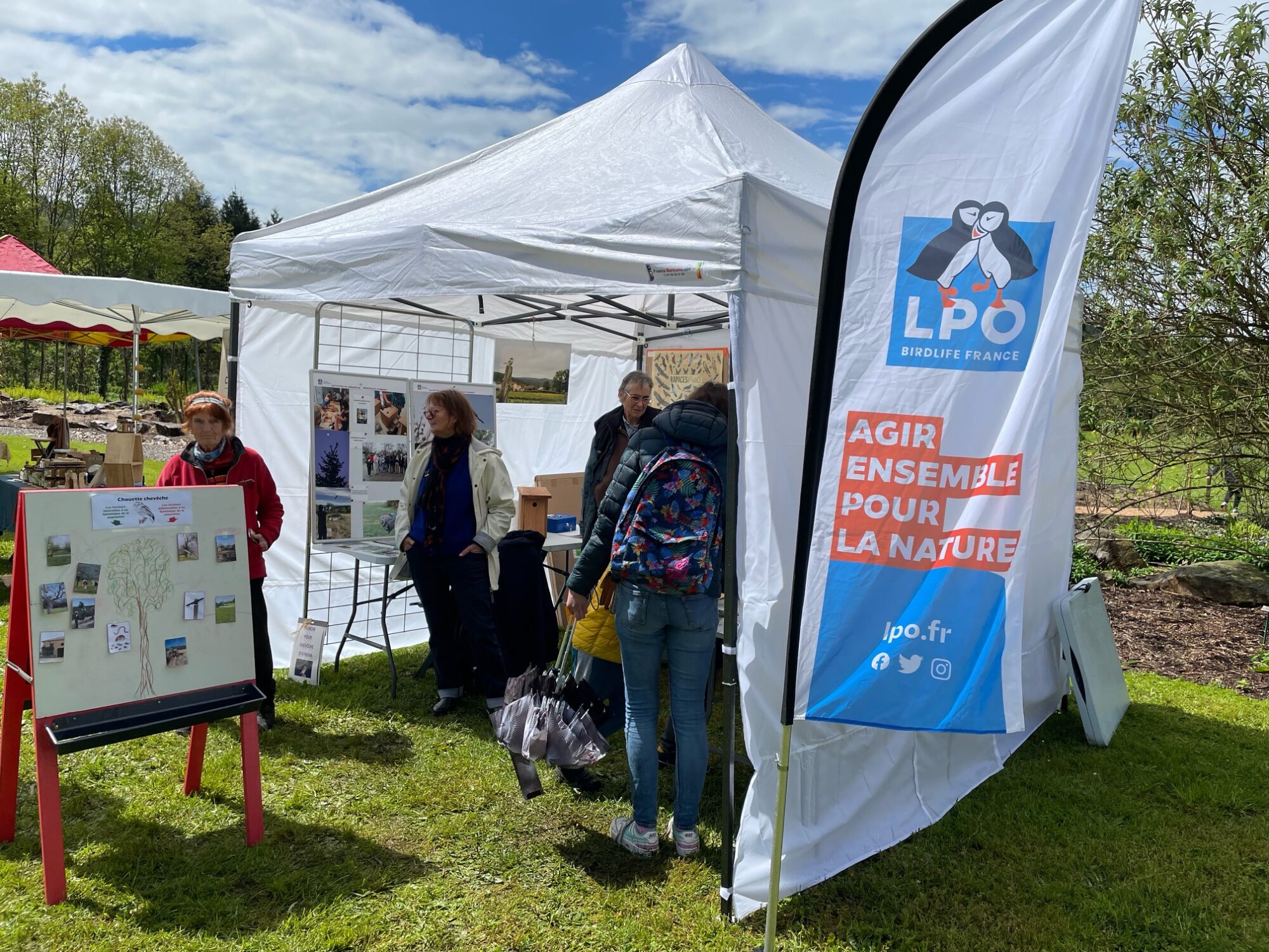 Bénévole ambassadeur : tenir un stand à la LPO - LPO Auvergne-Rhône-Alpes
